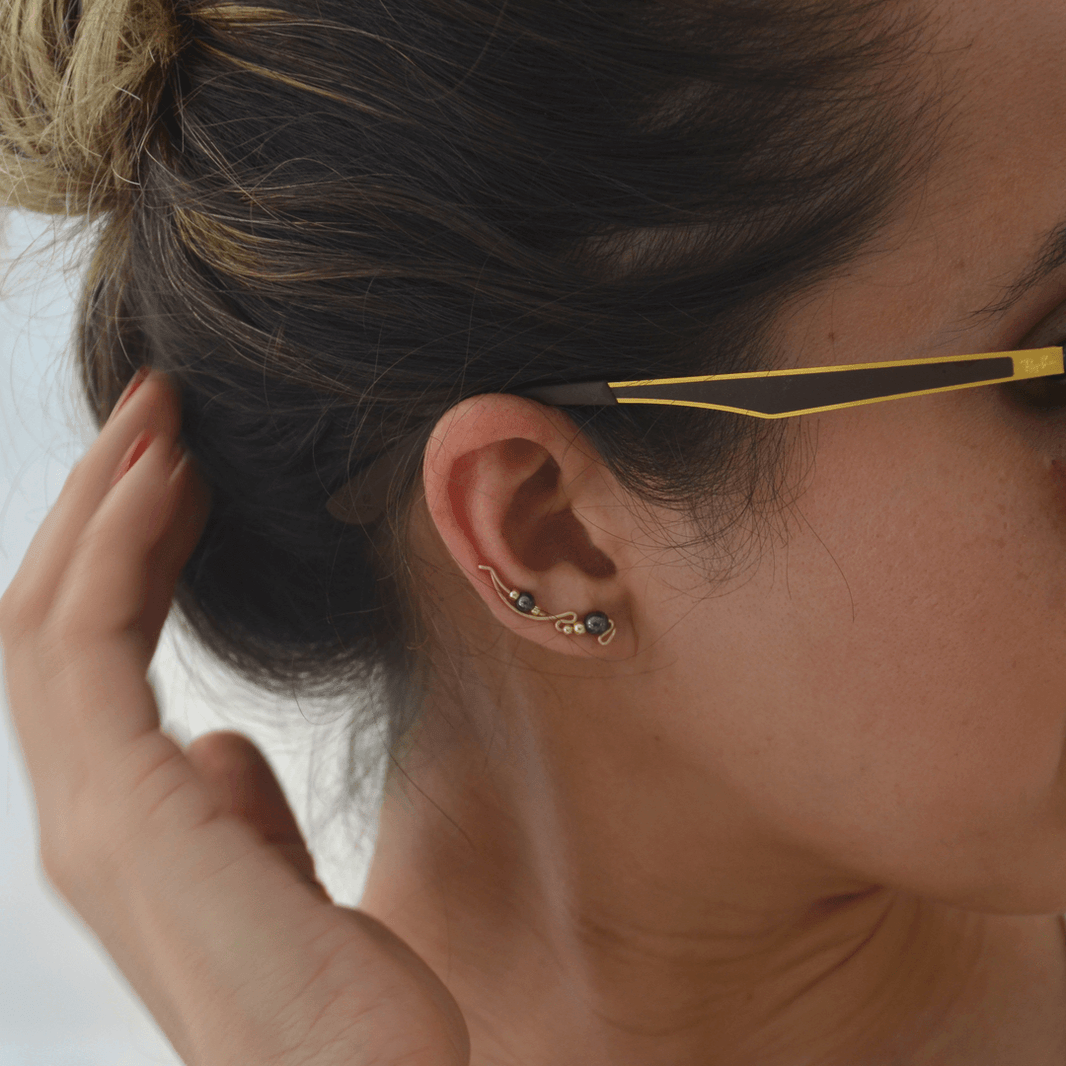 Handmade ear slides and ear cuffs. – L' Harmonie Creative Jewelry